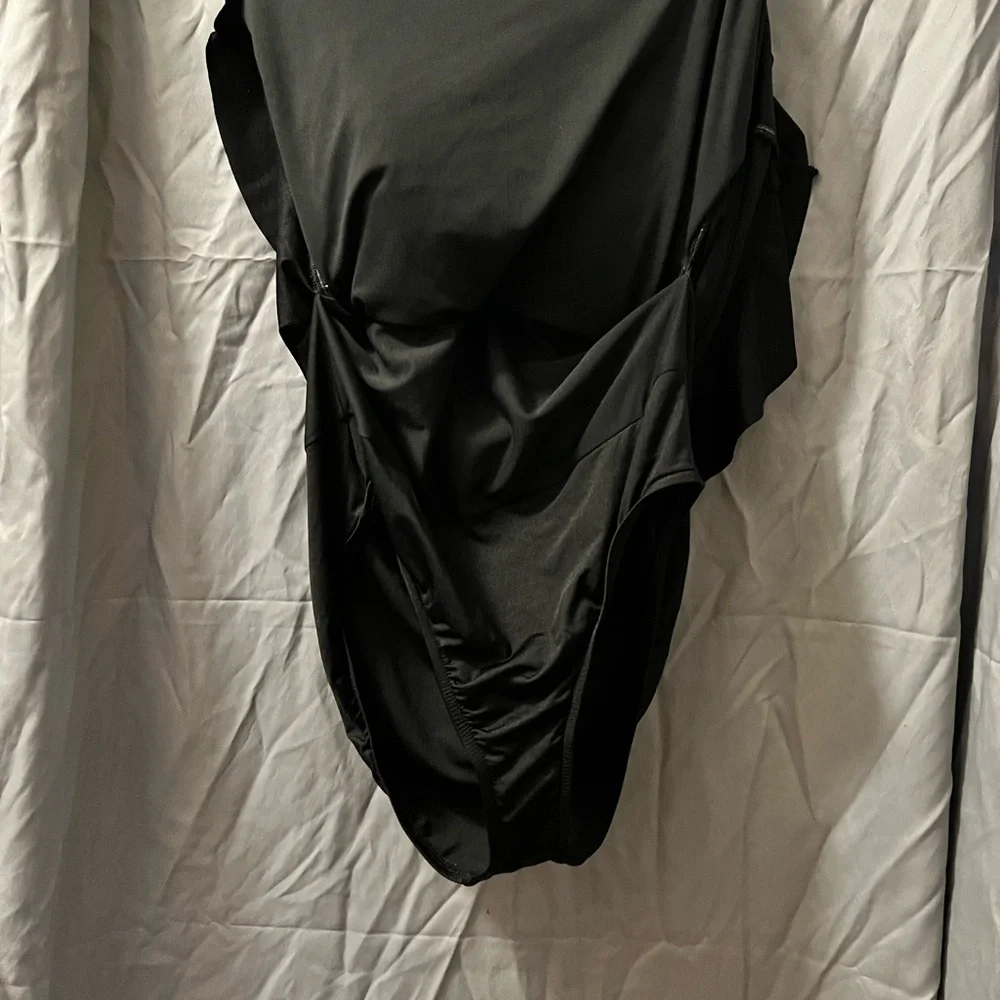 Allen B. By Allen Schwartz | Swim | Allen B Schwartz Black One Piece ...
